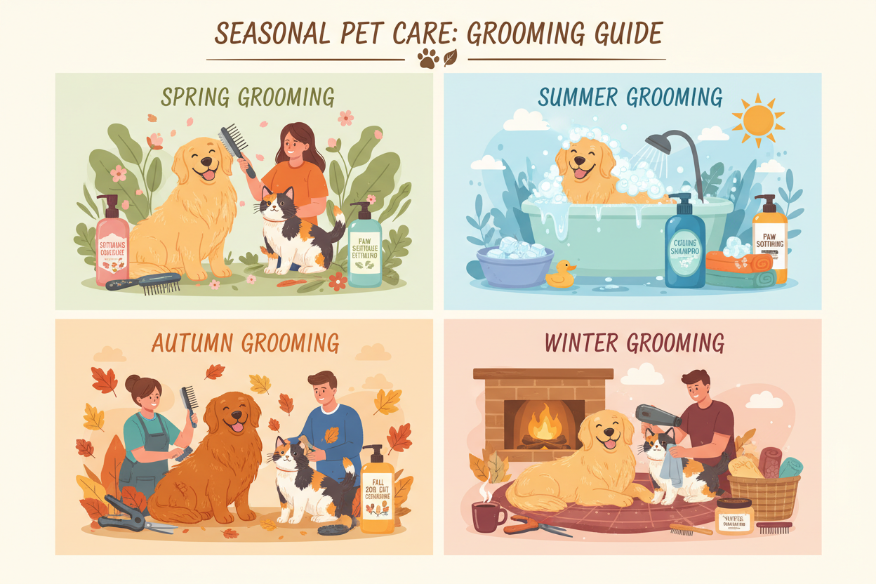 Seasonal Grooming Tips for Pets: A Complete Guide – Mozeegal